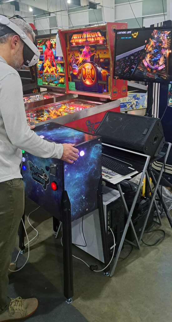 PinSim - Virtual Reality Pinball Controller Pinball Simulator ...